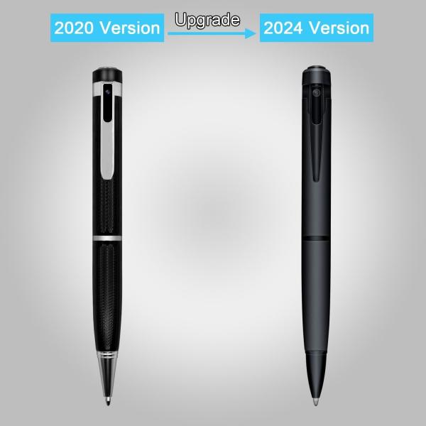 Quality Black Miniature Spy Camera , 1080P Mini Hidden Pen Camera With 64GB SD Card for sale