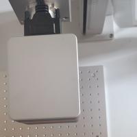 China Portable PET Bottle Laser Marking Machine 0.01mm Accuracy Fiber Laser Engraver for sale