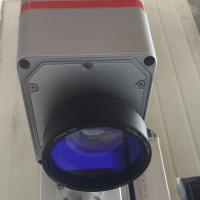China Portable PET Bottle Laser Marking Machine 0.01mm Accuracy Fiber Laser Engraver for sale