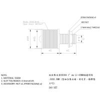 China Stainless Steel Wedge Wire Water Well Screen 304 316L 0.1mm Slot 2.9m Length for sale