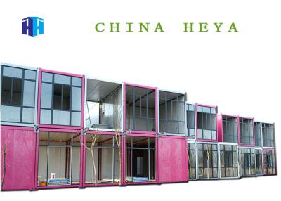 China Flexible Combination Movable Prefab House Container Hotel Rooms Luxury Heat Proof for sale