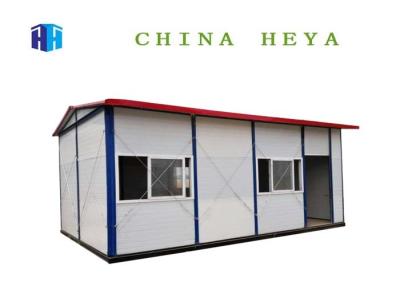 China Building Site Modular Prefabricated Homes , Sustainable Prefab Homes For Labor Camp for sale