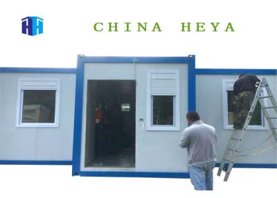 China Temporary Living Container Prefabricated Steel Frame Homes For Labor Camp for sale