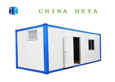 China Pre Made Sandwich Panel Prefab House Foldable Container Homes PVC Ceiling for sale
