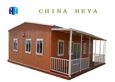 China Durable Using Wall Panels Pre Built Container Homes PVC And Steel Windows for sale
