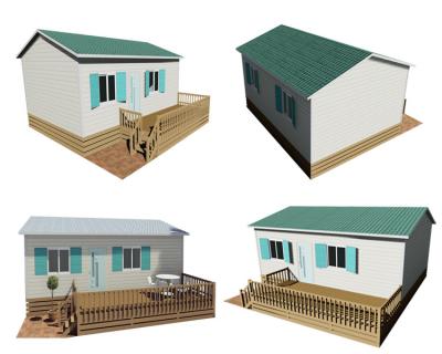 China Philippines Movable Prefab House , Steel Frame Prefabricated Houses CE Certification for sale