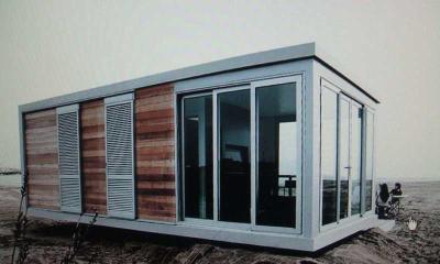 China Durable Sandwich Panel Prefab Container House , Flat Pack Modular Homes for sale