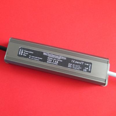 China 18W Waterproof Contant Voltage Power Supply for sale