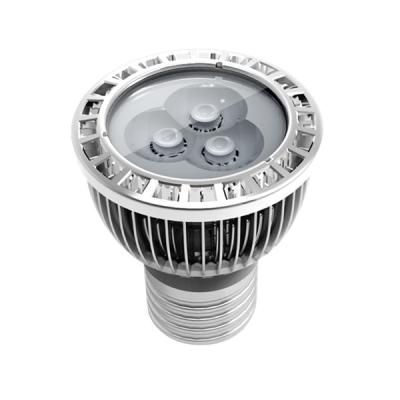 China 3x1w Fin Aluminum Housing High Power E27 LED Spot Light for sale