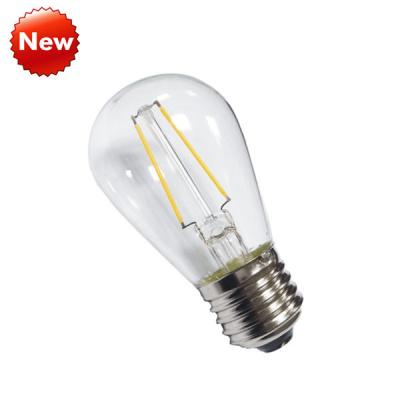 China New Dimming 1.5W Nostalgic Edision 45mm Filament LED Bulb Light for sale