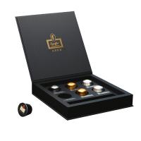 China Custom Logo Printed Nespresso Coffee Capsule Packaging Box for sale