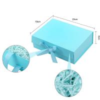 China Custom Design Small Matt Black Marble Texture Magnetic Closure Boxes Gift Packaging Boxes for sale