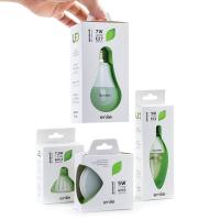 China Custom Eco Friendly Led Light Bulb Box Packaging Led Bulb Packaging Box With Hanger for sale