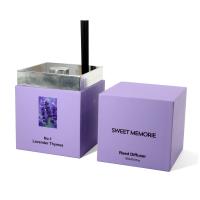 China Custom Eco Friendly Perfume Reed Diffuser Paper Gift Box Luxury Packaging Boxes For Reed Diffuser for sale