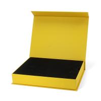 China Customized Luxury Rigid Magnetic Notebook Gift Box Packaging With EVA Foam Insert for sale