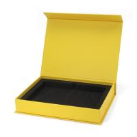 China Customized Luxury Rigid Magnetic Notebook Gift Box Packaging With EVA Foam Insert for sale
