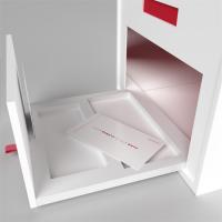 China Custom Logo 2 Layer Artificial Cardboard Paper Flower Gift Boxes for sale