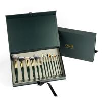 China Custom Luxury Empty Paper Packaging Box Makeup Brush Set Box Packaging for sale
