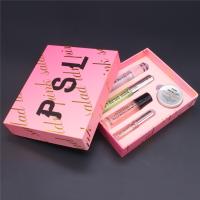 China Customized Paper Cardboard Nail Polish Set Gift Boxes Packaging With Insert for sale
