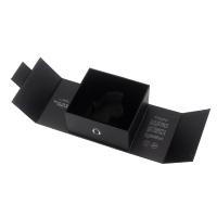 China Custom Logo Printed Luxury Double Door Open Gift Packaging Box with EVA insert for sale