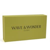 China Customizable Yellow Folding Foldable Magnetic Lid Gift Packaging Box for sale