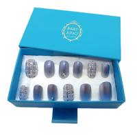 China Customizable Luxury Packaging Paper Boxes For Press On Nails for sale