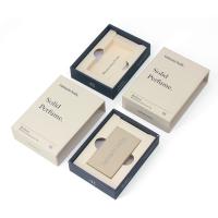 China Custom Luxury Drawer Solid Perfume Balm Packaging Box for sale