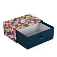 China Rigid Cardboard Gift Printed Paper Box , Custom Drawer Packaging Boxes for sale