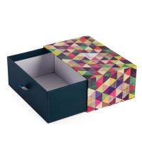 China Rigid Cardboard Gift Printed Paper Box , Custom Drawer Packaging Boxes for sale