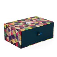 China Rigid Cardboard Gift Printed Paper Box , Custom Drawer Packaging Boxes for sale
