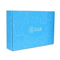 China Rectangle Cardboard Monthly Subscription Packaging Box With Customized Printing for sale