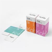 China Custom Ivory Paper Retail Box Packaging For Turmeric Packaging for sale