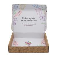China Customised Printing Corrugated Cardboard Packaging Gift Sweet Box for sale