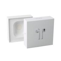 China Customized Logo Printing Paper Earphone Headphone Headcase Packaging Box With Plastic Tray Insert for sale