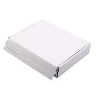 China Custom Logo Printing White Flat Postal Box Self Seal Shipping Boxes for sale