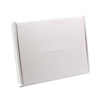 China Custom Logo Printing White Flat Postal Box Self Seal Shipping Boxes for sale