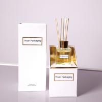 China Custom Logo Printed Paper Empty Luxury Reed Diffuser Bottle Packaging Gift Box for sale