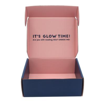 China Custom mailing postal packaging Boxes Corrugated Subscription Mailer Box For Shipping for sale
