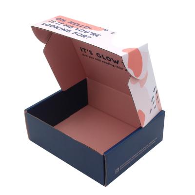 China Custom mailing postal packaging Boxes Corrugated Subscription Mailer Box For Shipping for sale