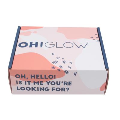 China Custom mailing postal packaging Boxes Corrugated Subscription Mailer Box For Shipping for sale