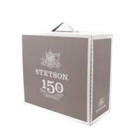 China Custom Large Wide Brim Cap Fedora Hat Boxes Packaging Personalized Fedora Hat Shipping Box for sale