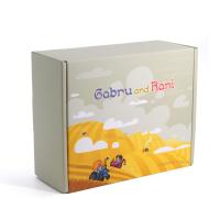 China Custom Printed Royal Mail Post Box White Postal Postage Shipping Boxes for sale