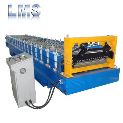 China Building Material Shops Floor Deck Roll Metal Forming Floor Tile Making Machine for sale