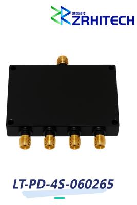 Chine 6 to 26.5 GHz 20 Watt LT-PD Series 4-Way Power Divider à vendre