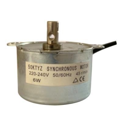 China 50KTYZ Synchronous Servo Motor 220V AC Low Speed Micro Synchronous Motor for sale