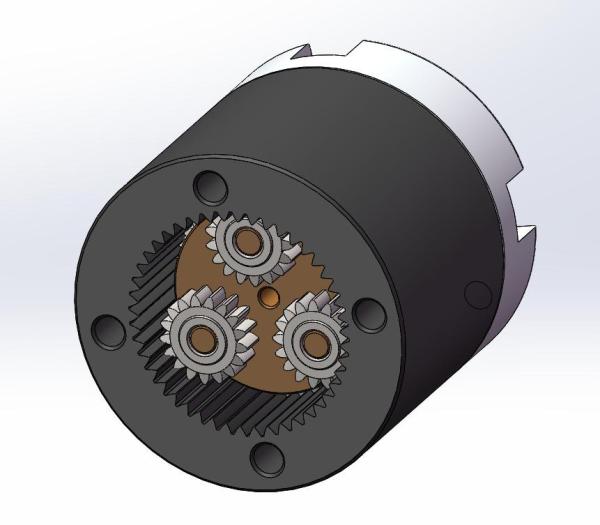 Quality 36MM Nema 14 BLDC Planetary Gear Motor High Torque Rust Resistance Waterproof for sale