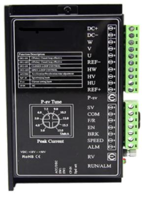 China 48 Volt Brushless DC Motor Driver BLDC Motor Controller SWT-256M DC High Precision for sale