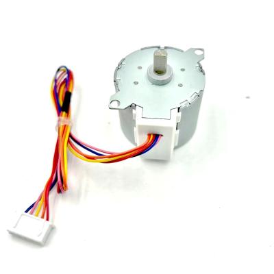 中国 3.75度減速ステッピングモーター 35mm永久磁石DCモーター 24V 35BYJ412 4相 販売のため