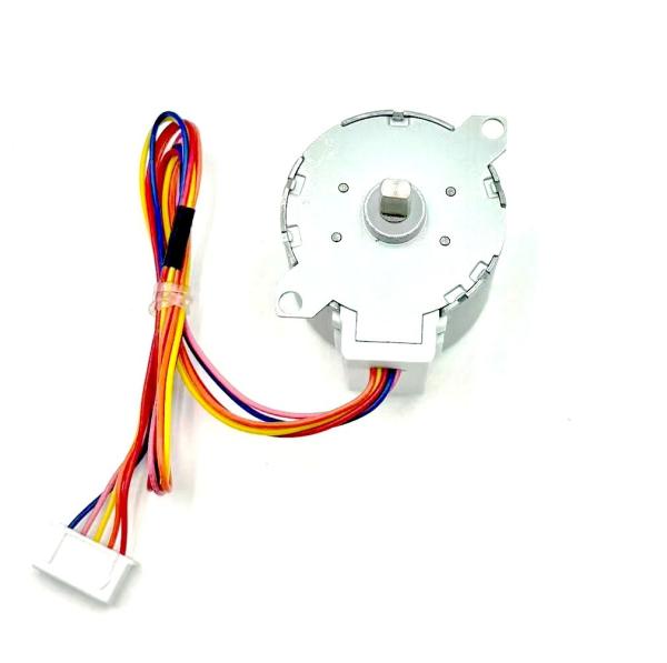 Quality 3.75 Degree Reduction Stepper Motor 35mm Permanent Magnet DC Motor 24V 35BYJ412 for sale