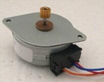 Quality 35mm 35BY412 Permanent Magnet Stepper Motor 7.5 Degree 24V Stepper Motor 15mm Thickness for sale